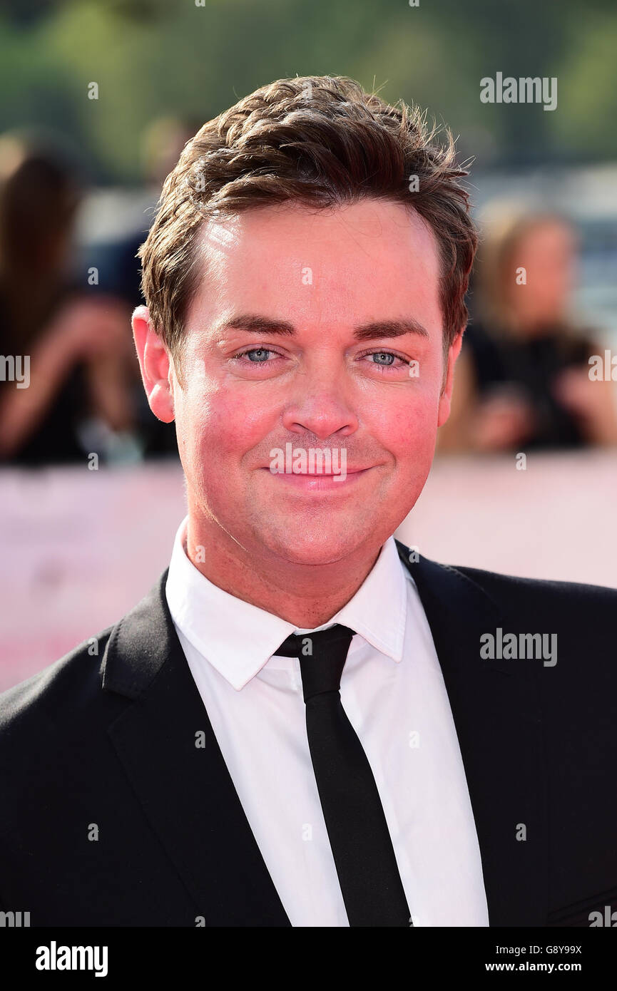Stephen Mulhern attending the House of Fraser BAFTA TV Awards 2016 at ...