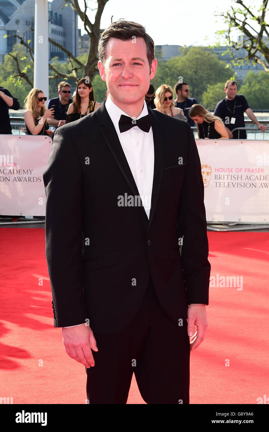 Matt Baker attending the House of Fraser BAFTA TV Awards 2016 at the ...