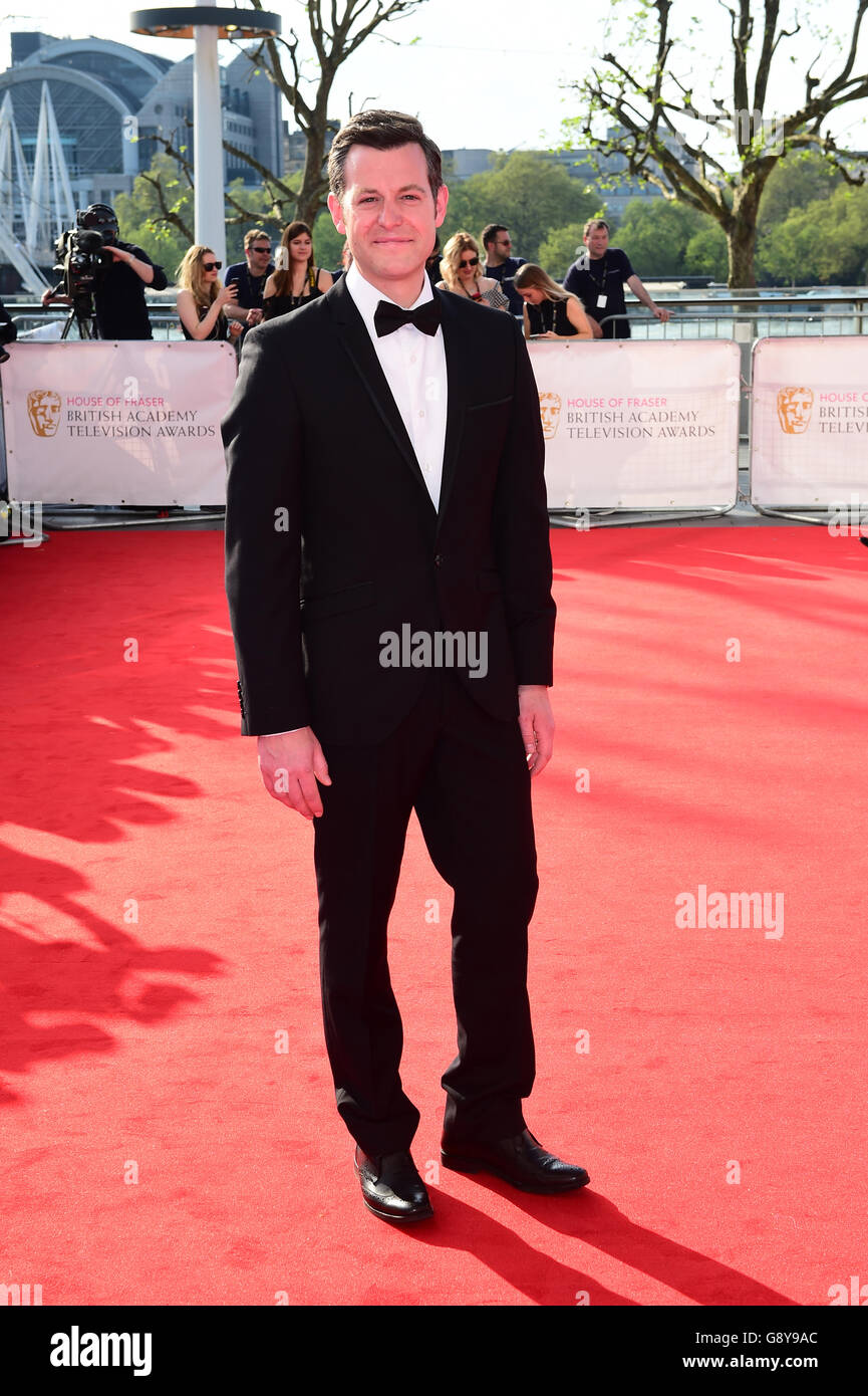 Matt Baker attending the House of Fraser BAFTA TV Awards 2016 at the ...