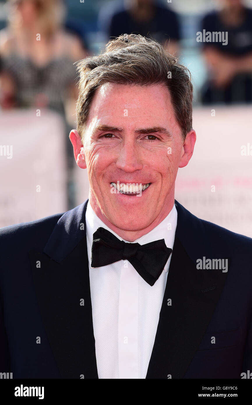 Rob Brydon attending the House of Fraser BAFTA TV Awards 2016 at the ...