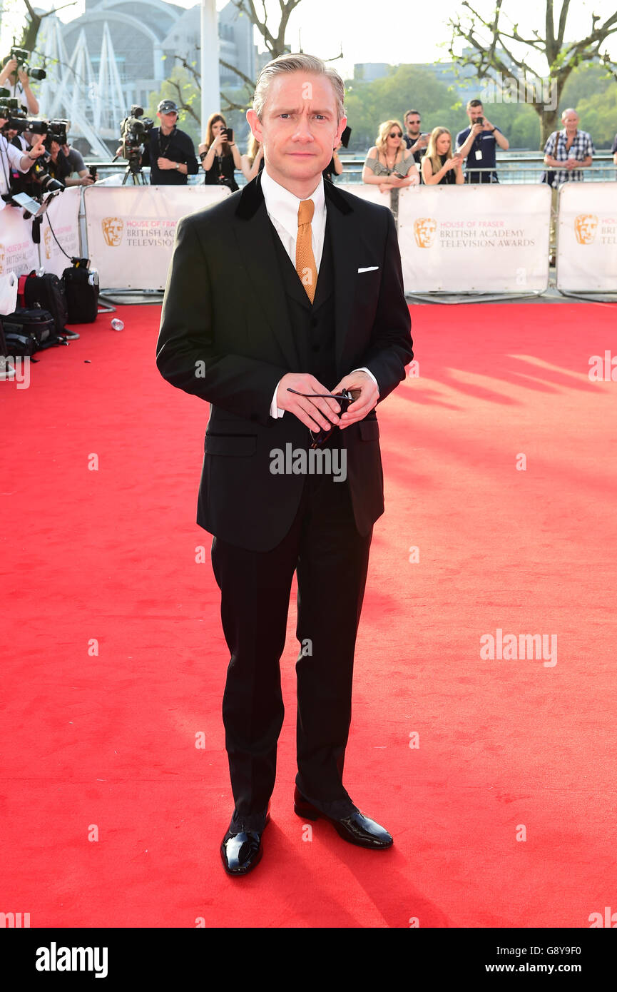 Martin Freeman attending the House of Fraser BAFTA TV Awards 2016 at ...