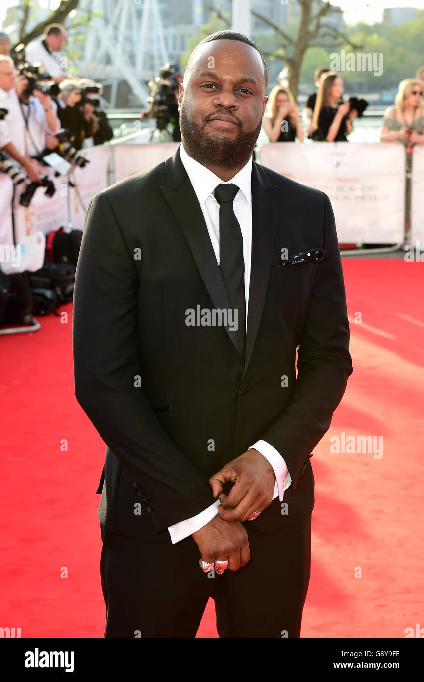 Javone Prince attending the House of Fraser BAFTA TV Awards 2016 at the ...