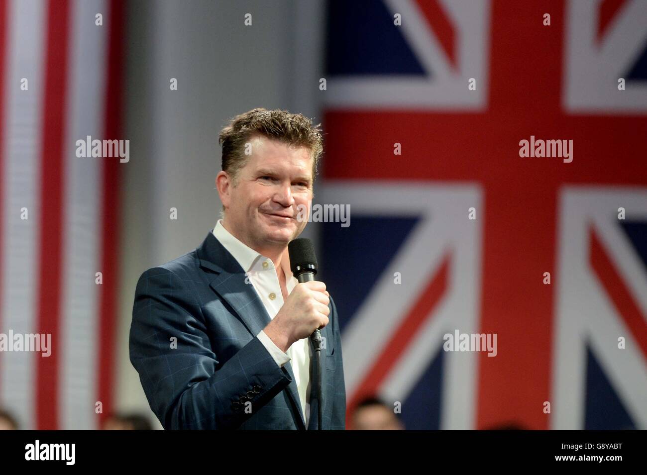 United States Ambassador to the United Kingdom Matthew Barzun speaks at ...