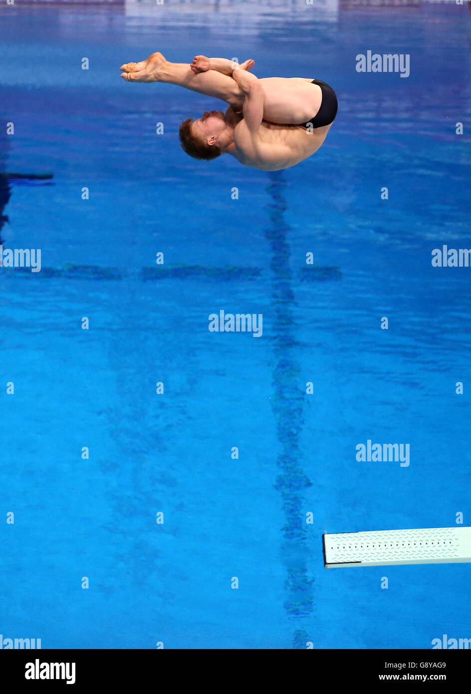 Germany's Frithjof Seidel competes in the 1m Men Springboard ...