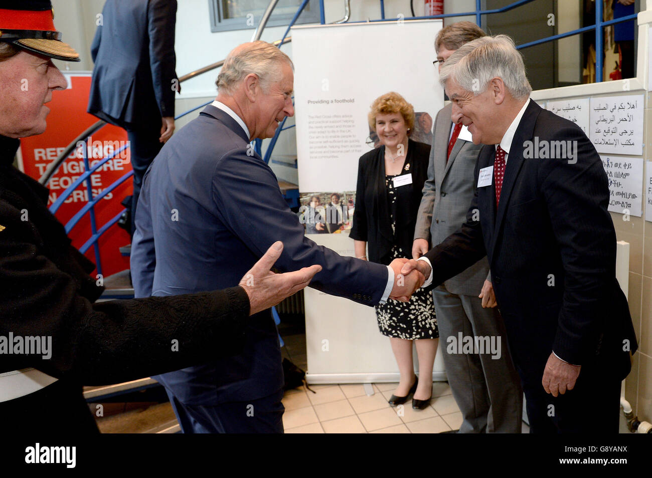 Chairman british red cross hi-res stock photography and images - Alamy