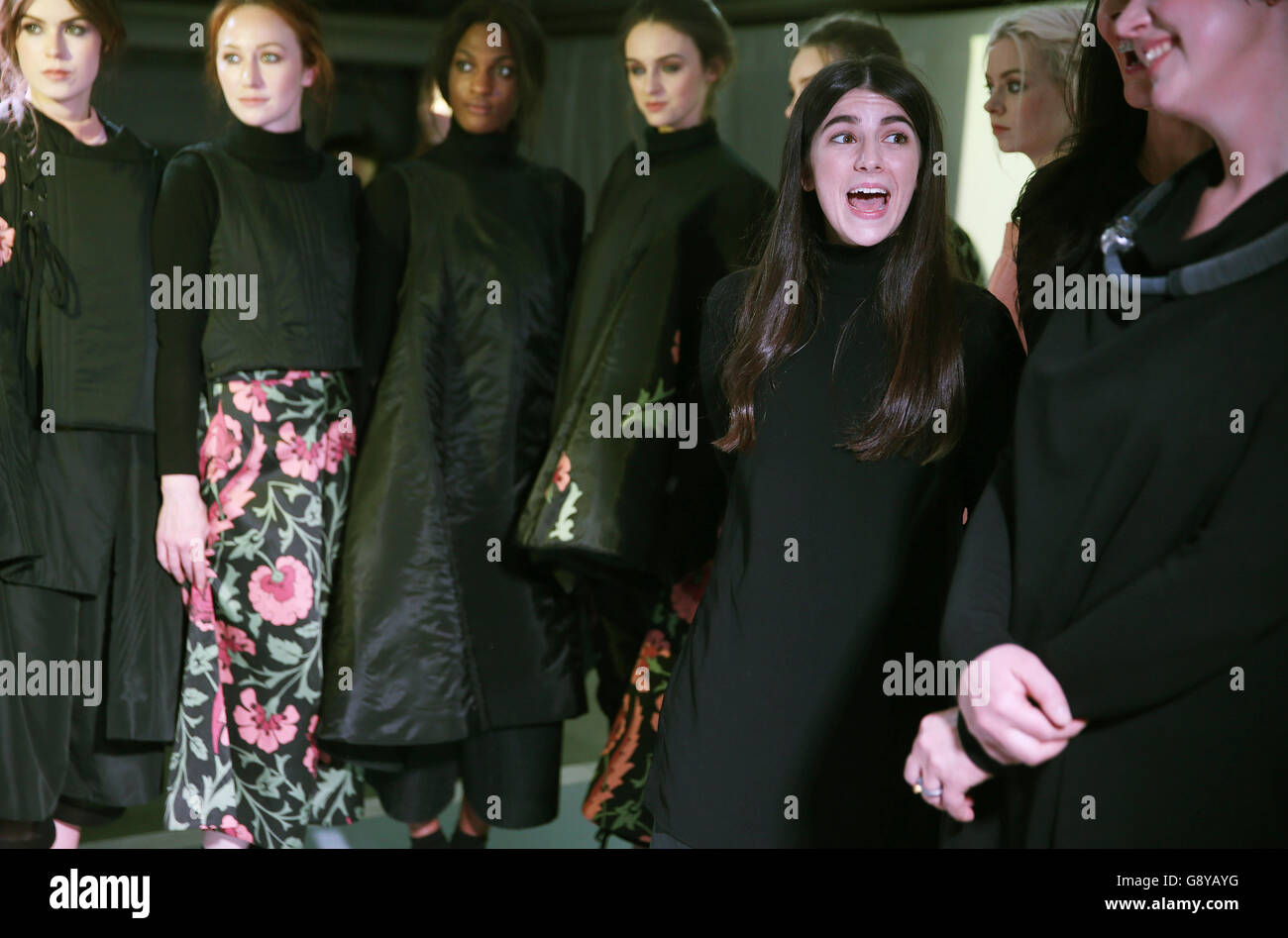 Designer Aideen Gaynor (forward second right), named as the 'Designer ...
