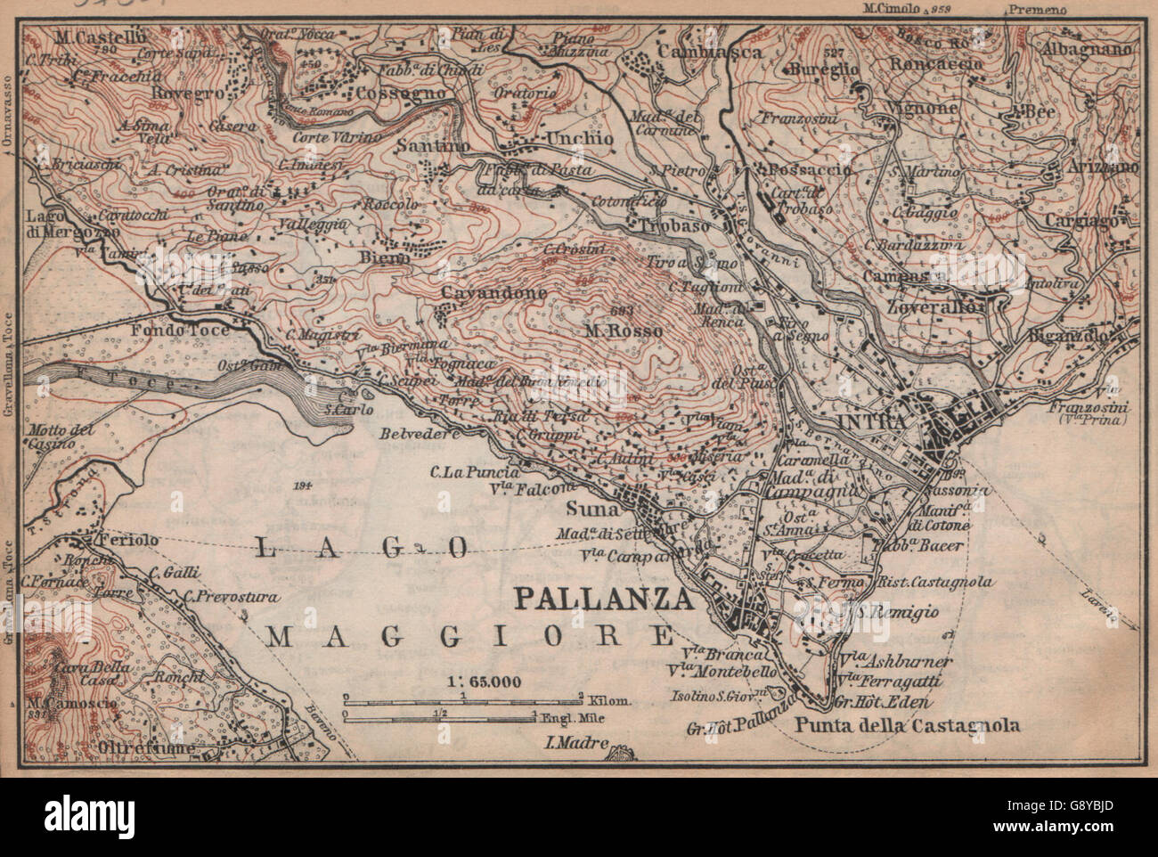 Map italy 10th century hi-res stock photography and images - Alamy