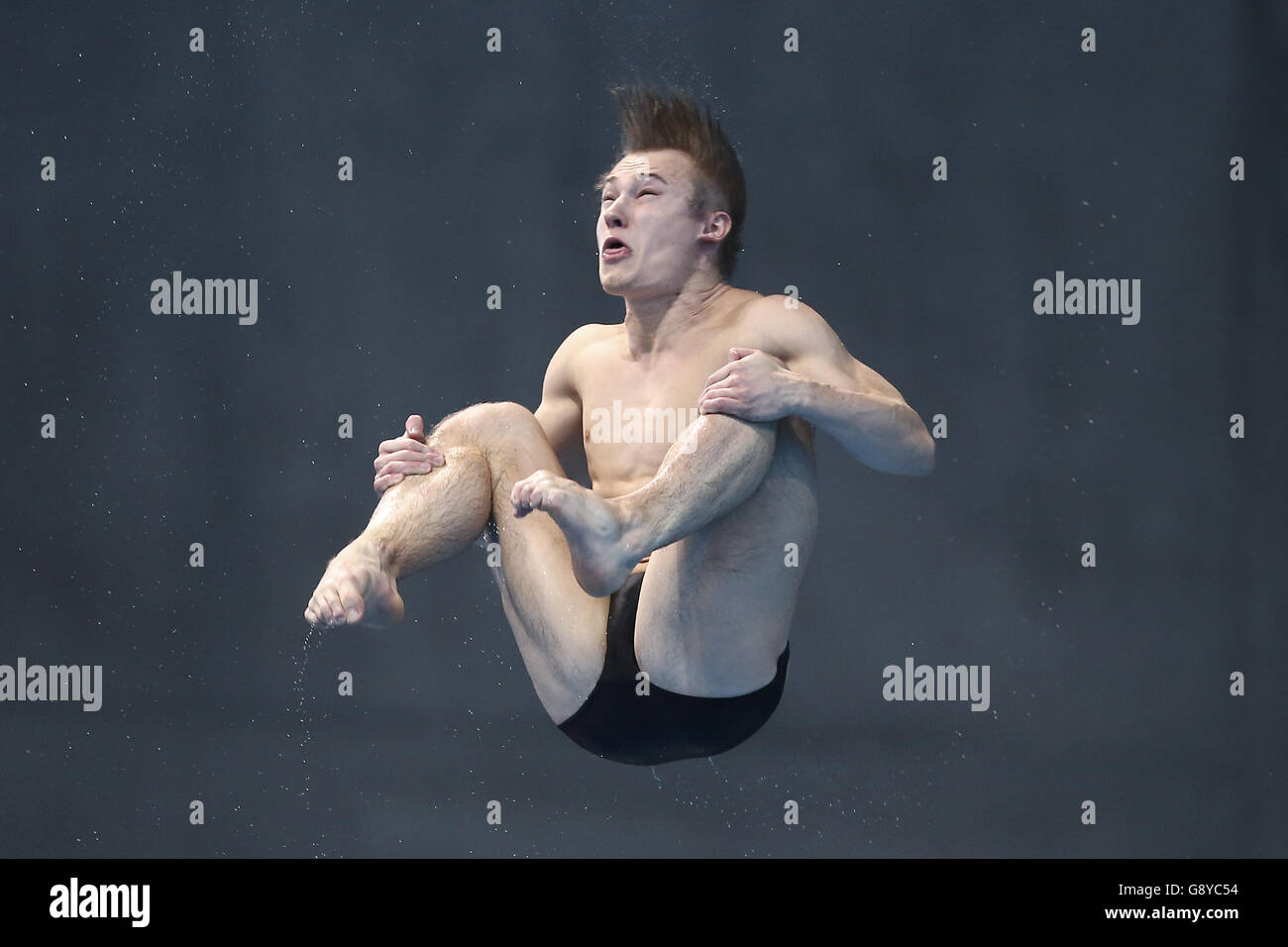 Great Britain's Jack Laugher competing in the 3m Springboard ...