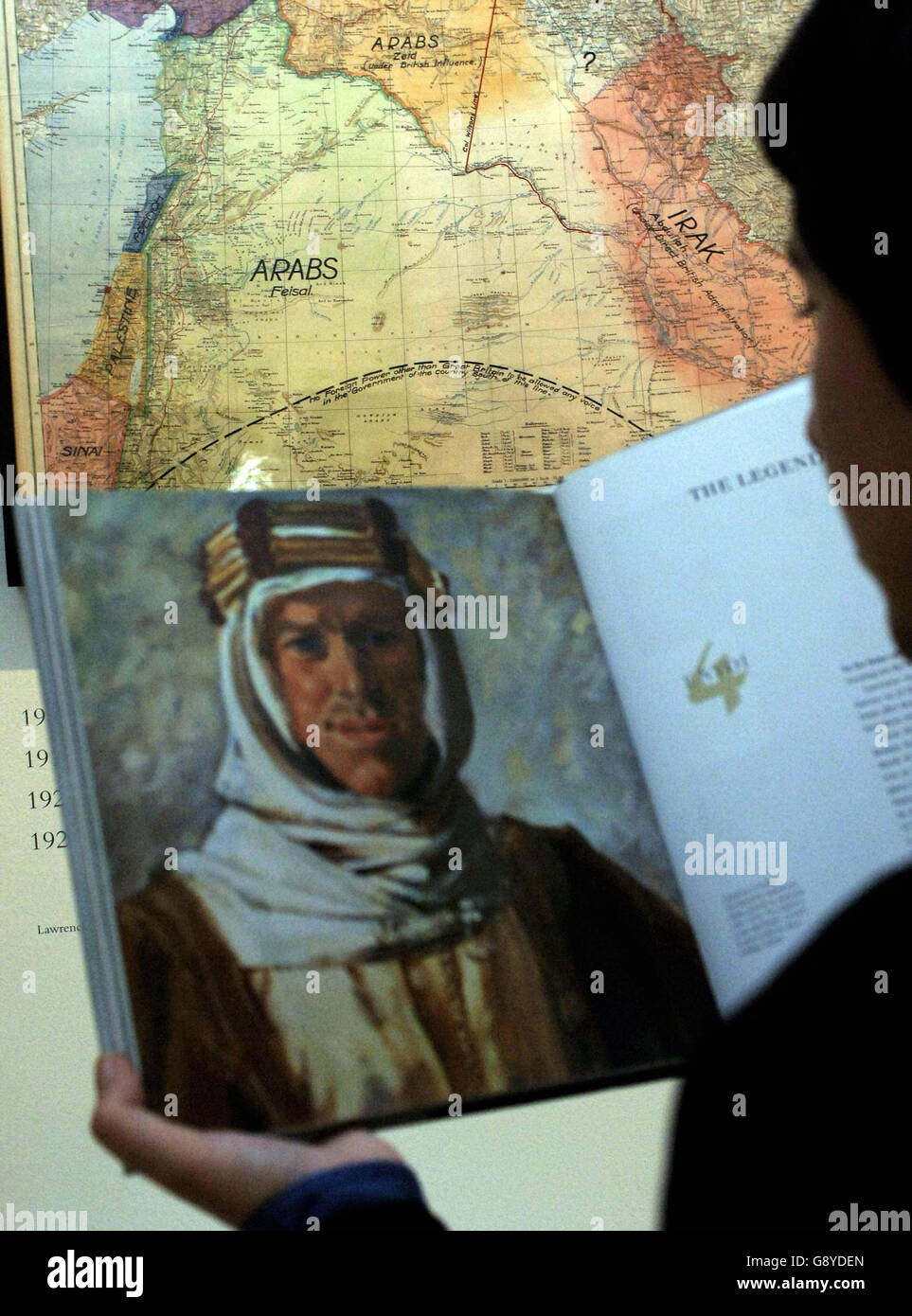 Lawrence arabia map hi-res stock photography and images - Alamy