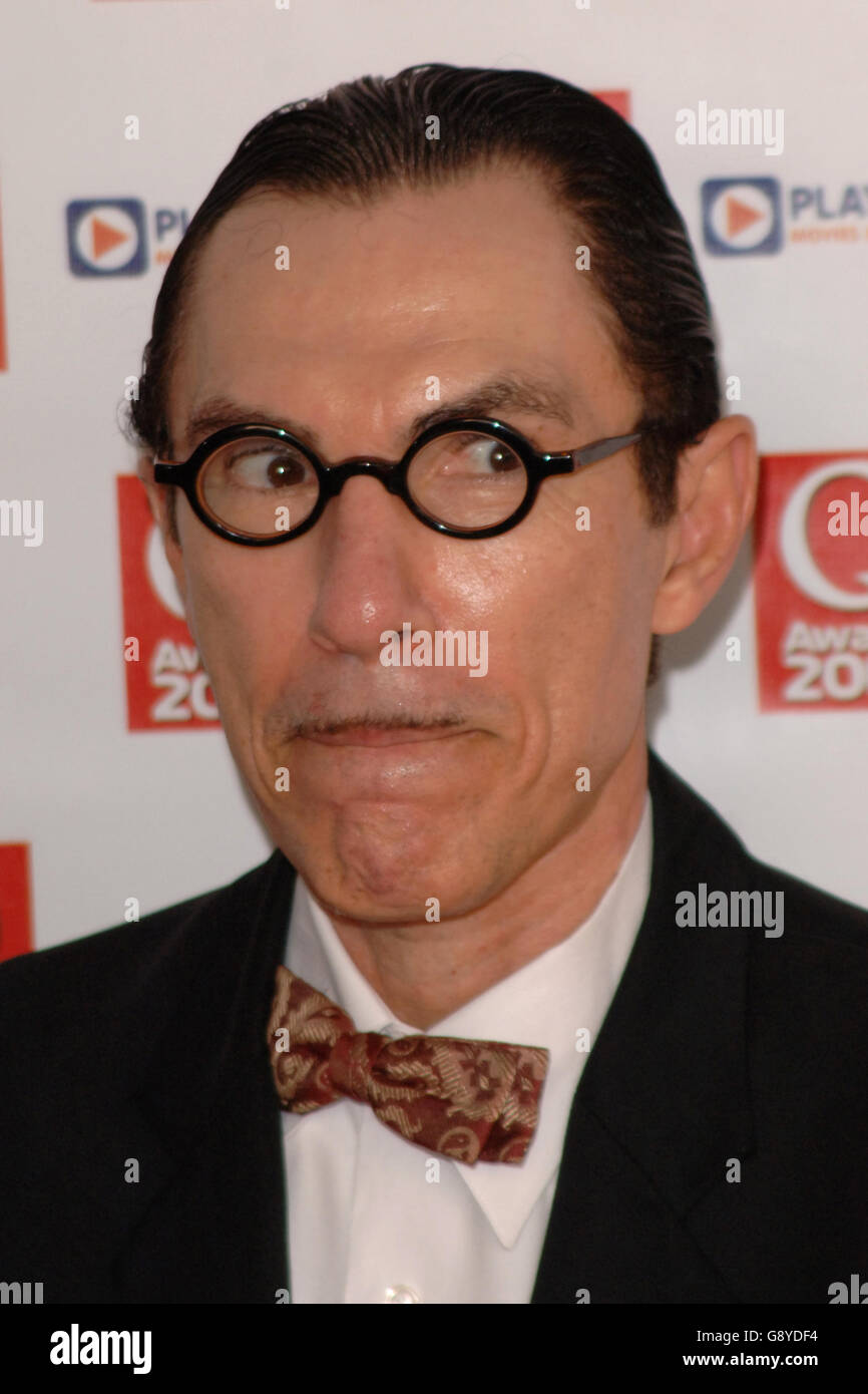 Ron mael of sparks at the 2005 q awards hi-res stock photography and ...