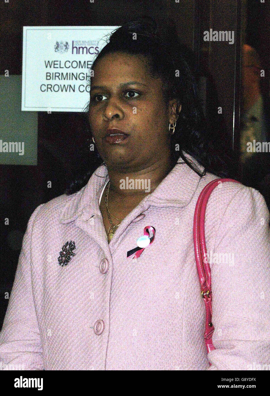 The mother of nottingham gun victim danielle beccan hi-res stock ...