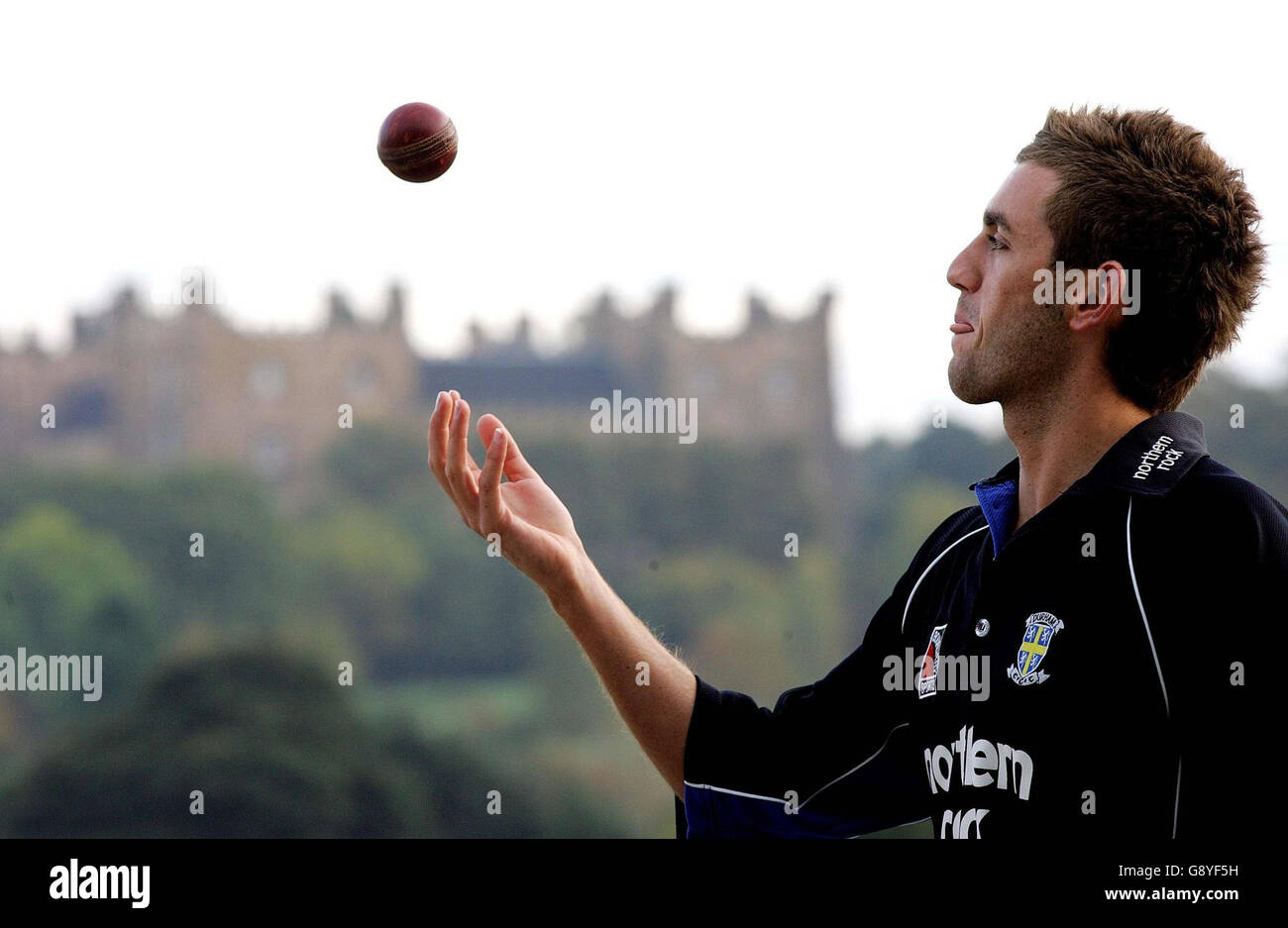Liam plunkett durham cricket hi-res stock photography and images - Alamy