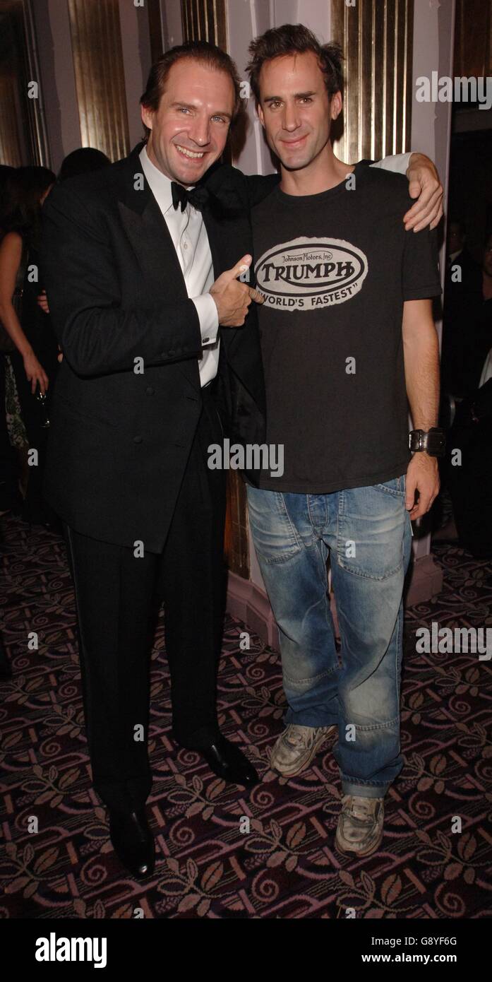 Ralph (L) and Joseph Fiennes arrives at the party for the new film 'The ...