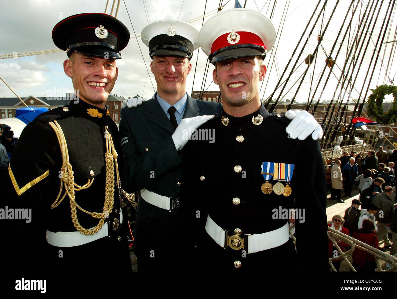 Descendants of Britain's great naval hero Admiral Lord Nelson (from the ...