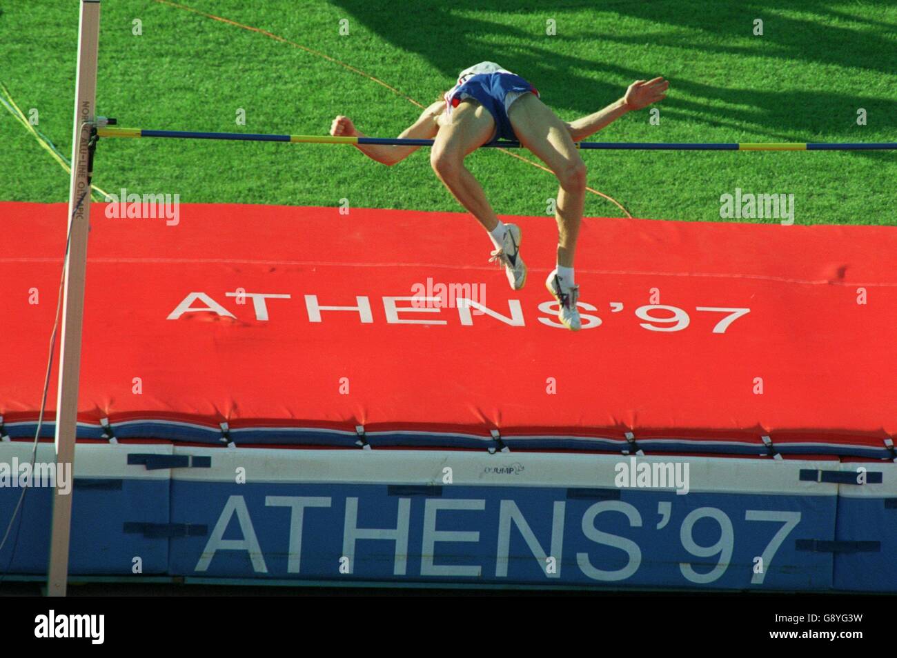 Athletics - 6th IAAF World Championships from Athens - Men's High Jump ...