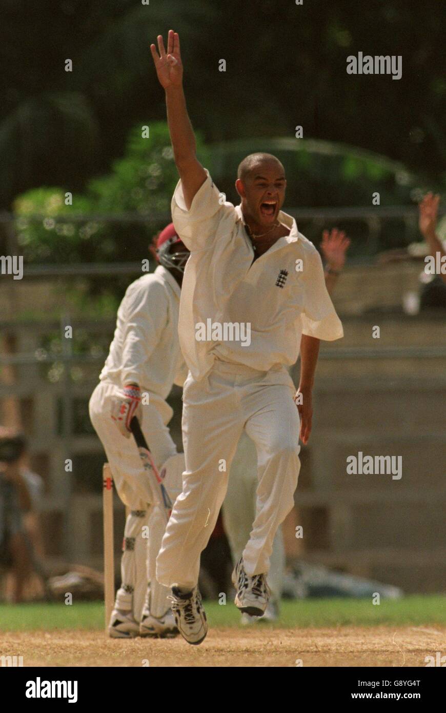 Cricket - England v Jamaica - Kingston, Jamaica. England's Dean Headley ...