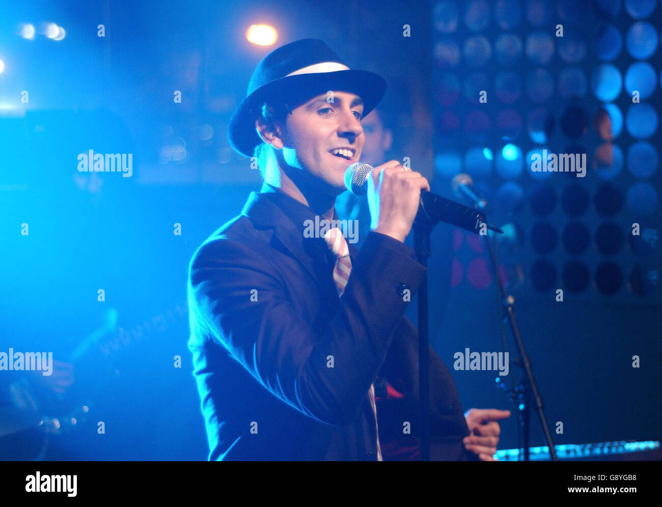 Singer Paul Smith of Maximo Park, during his guest appearance on MTV's ...