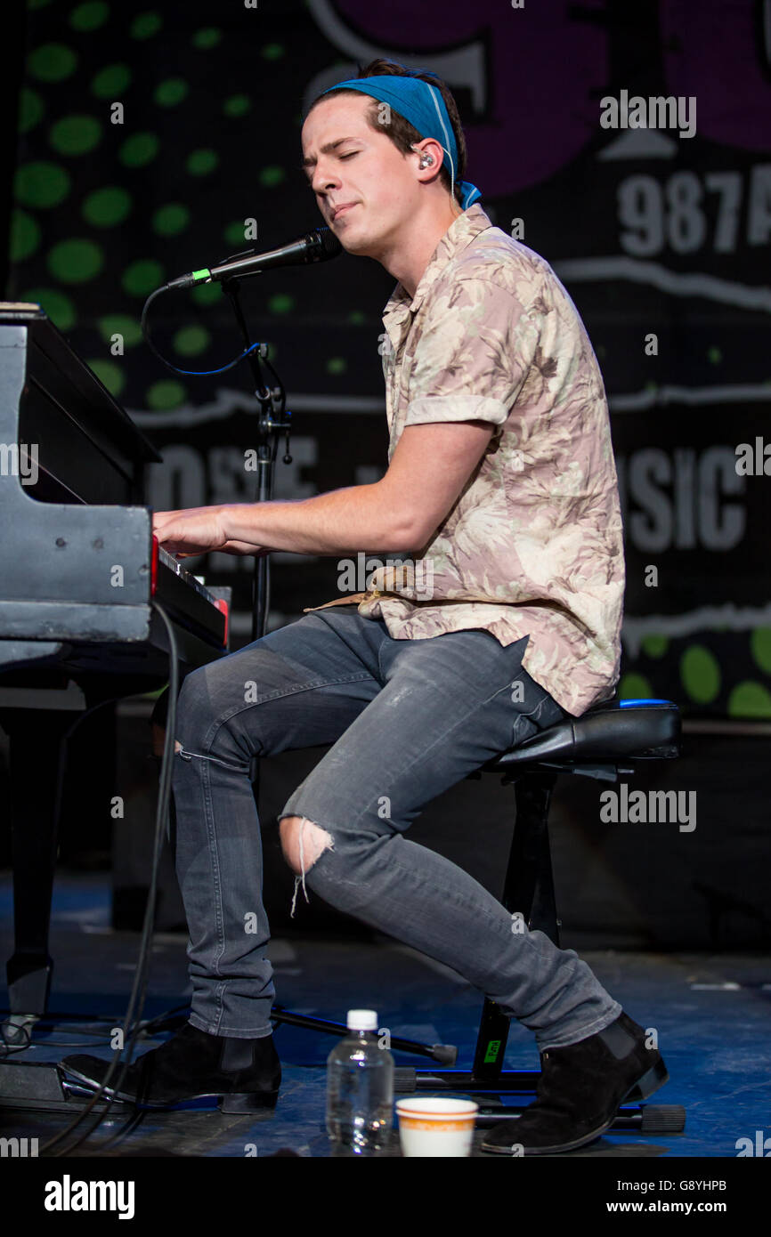 Sterling Hieghts, Michigan, USA. 25th June, 2016. CHARLIE PUTH ...