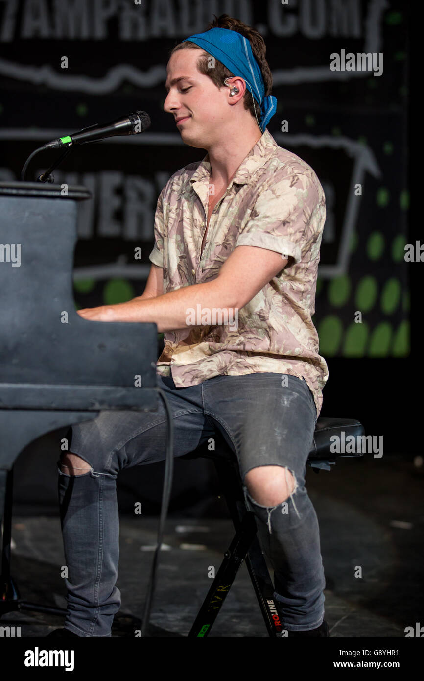 Sterling Hieghts, Michigan, USA. 25th June, 2016. CHARLIE PUTH ...