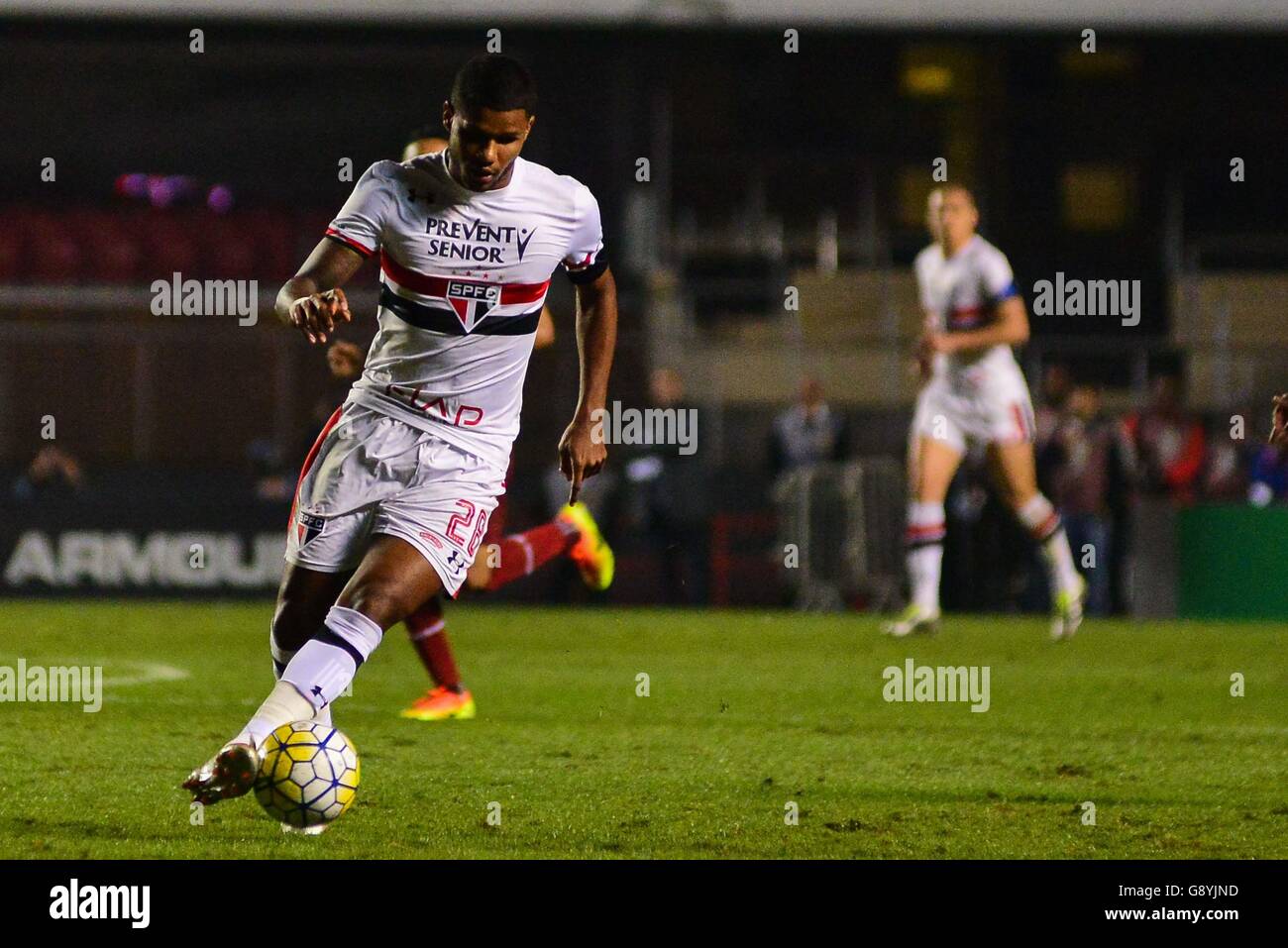 SAO PAULO, Brazil - 29/06/2016: SAO PAULO X FLUMINENSE - Matheus Reis S ...