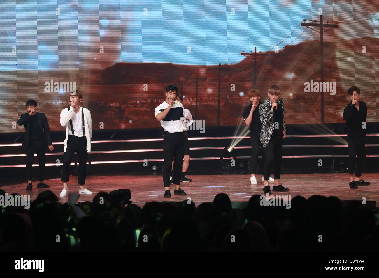 Seoul, Korea. 29th June, 2016. MBC Music channel programme Show ...