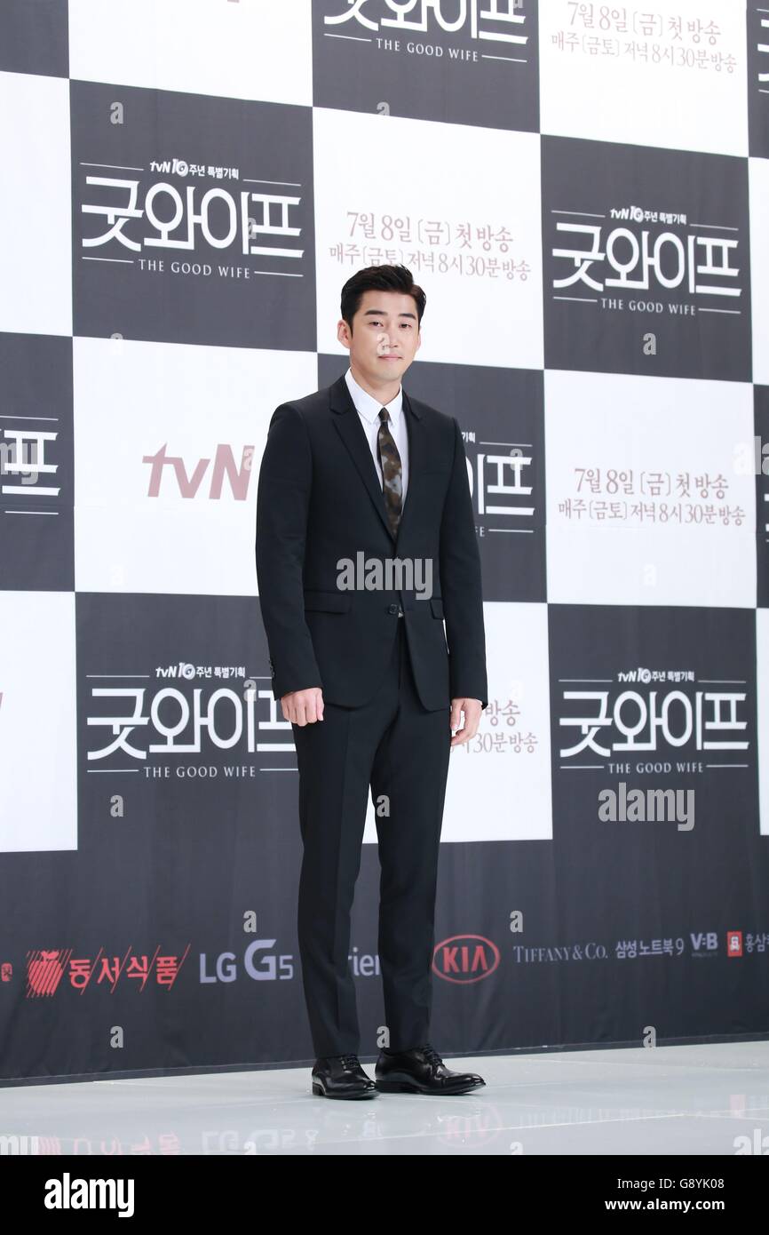 Seoul, Korea. 29th June, 2016. Do-yeon Jeon, Ji-tae Yu, Yoon Kye-sang ...