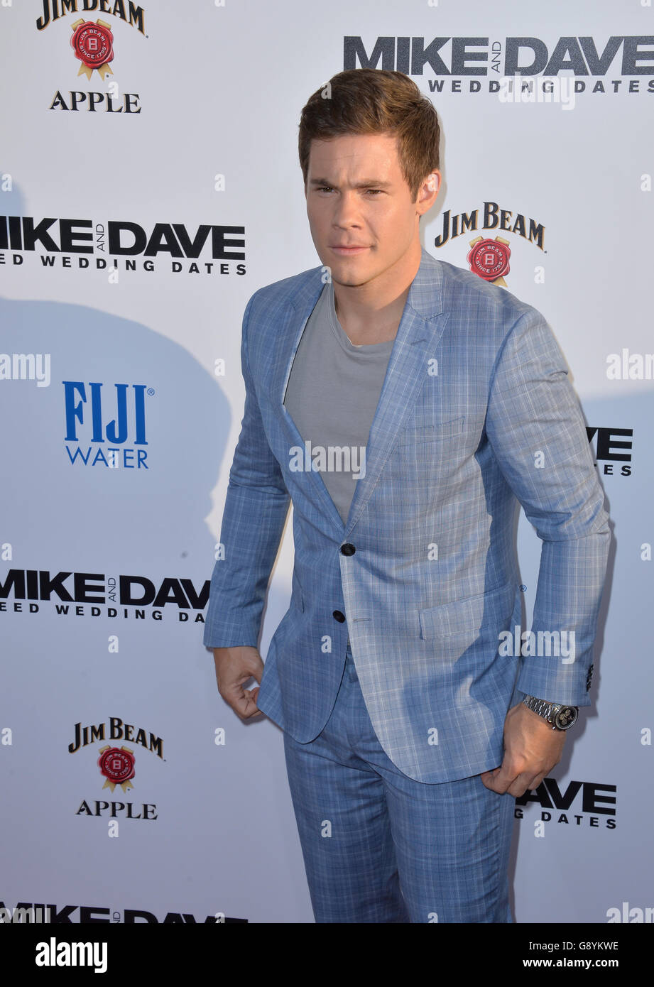 LOS ANGELES, CA. June 29, 2016: Actor Adam Devine at the premiere of ...