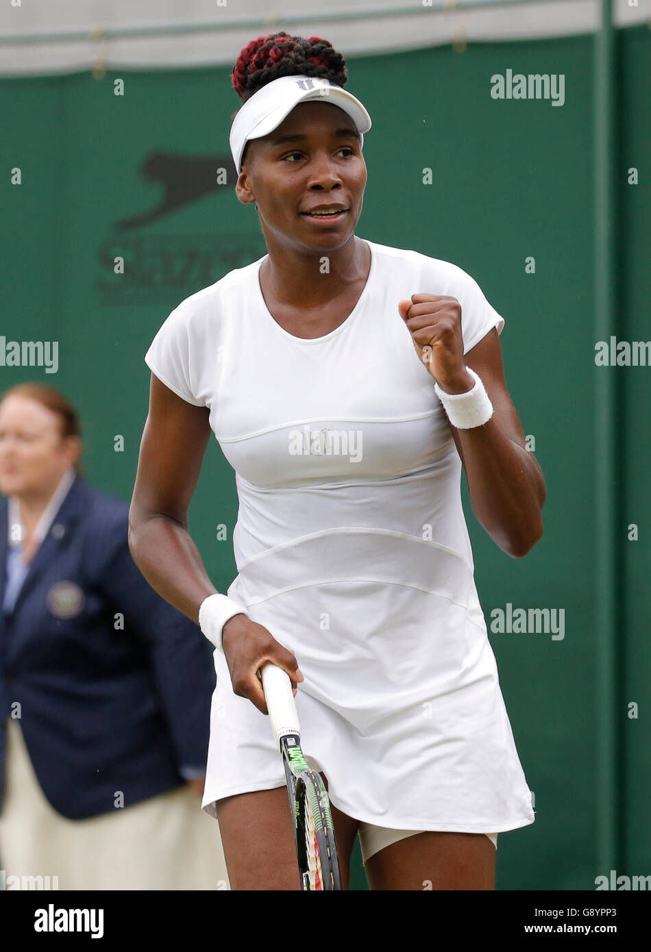 Venus williams wimbledon win hi-res stock photography and images - Alamy