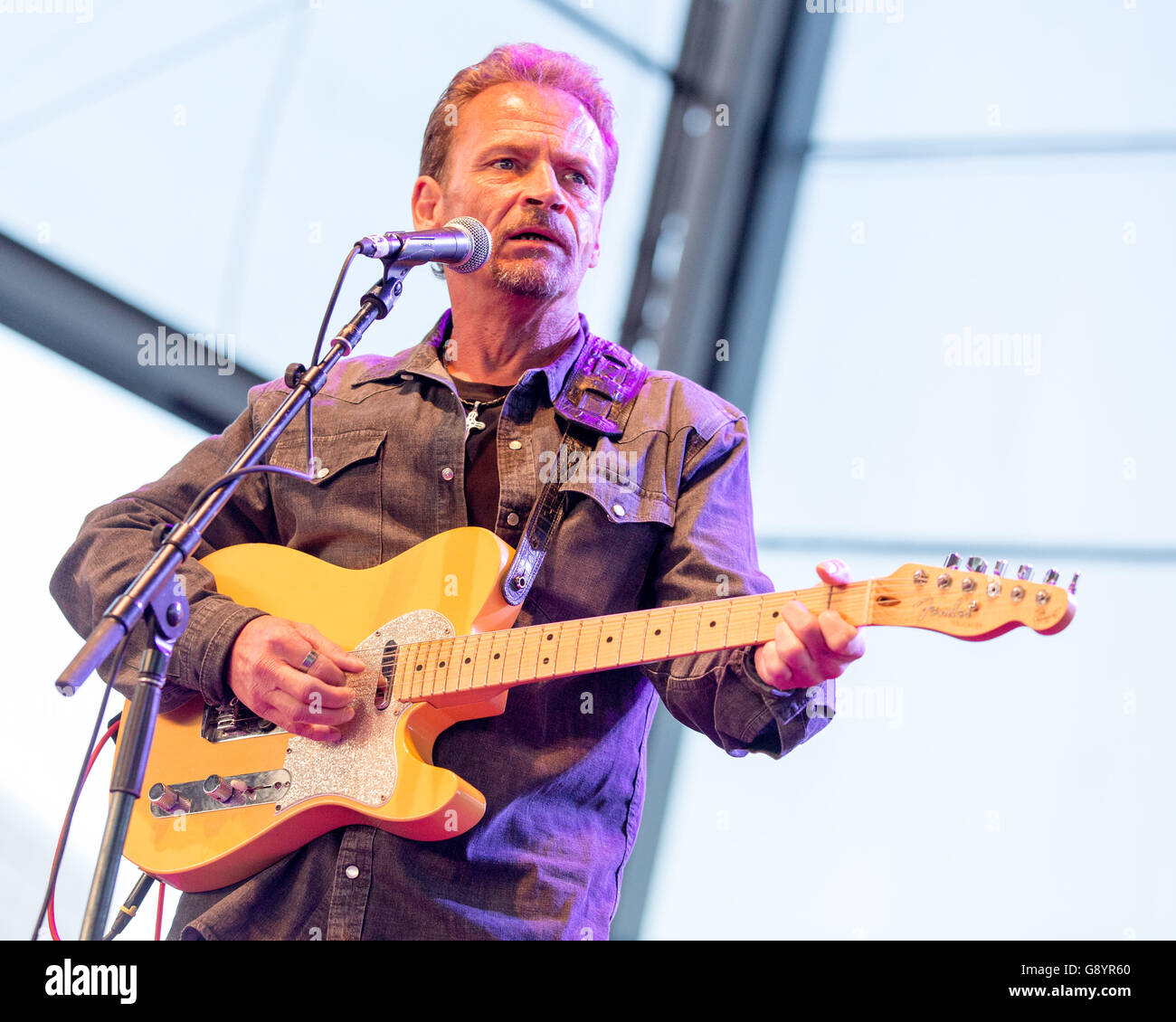 June 29, 2016 - Milwaukee, Wisconsin, U.S - Musician NOEL HAGGARD of ...