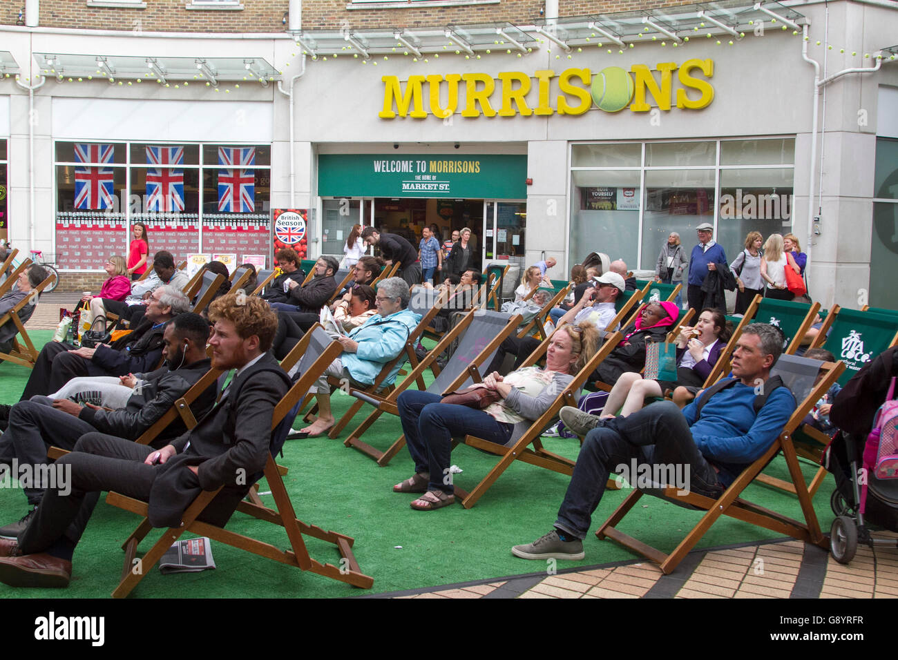 Morrisons wimbledon hi-res stock photography and images - Alamy