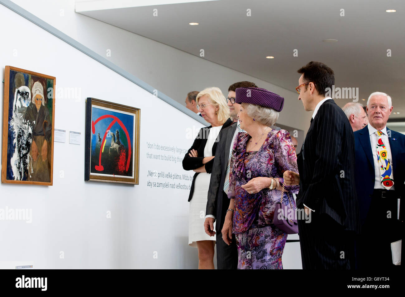 Bratislava, Slovakia. 30th June, 2016. Princess Beatrix of The ...