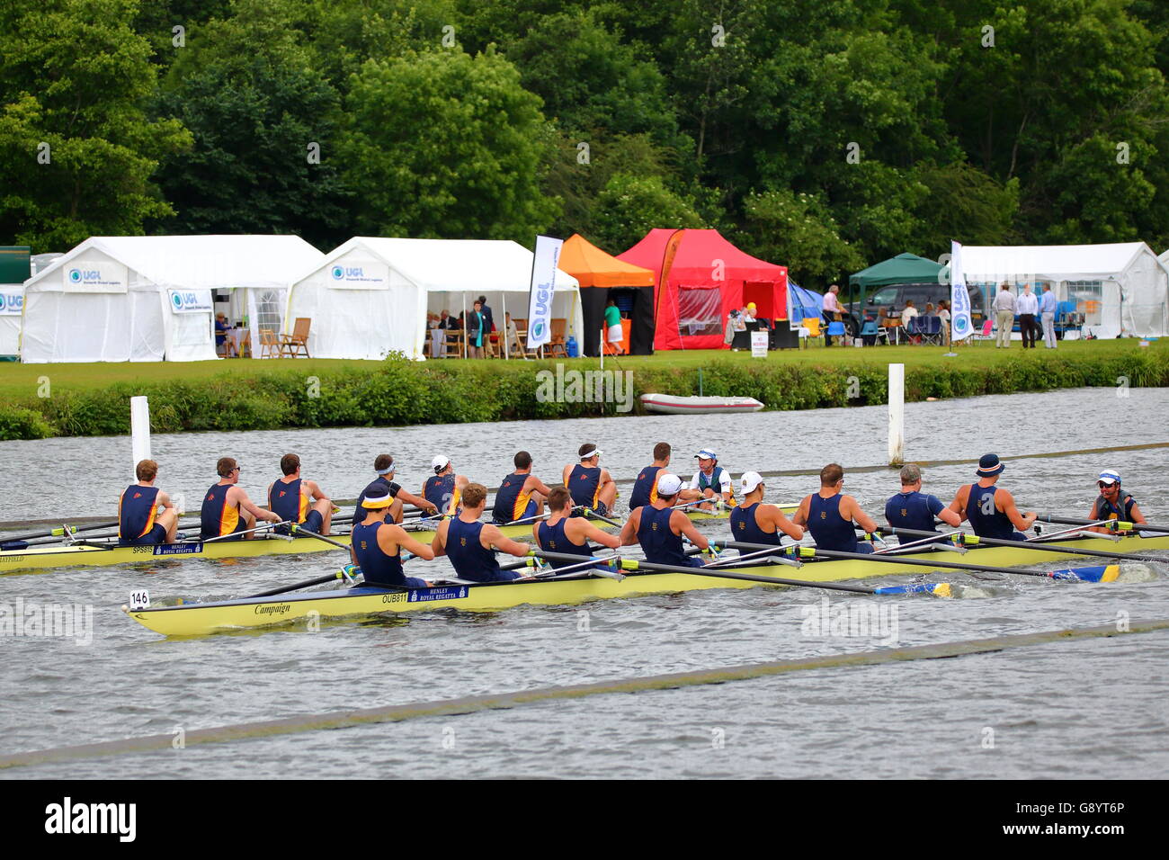 Rowers from all over the world came to the annual Henley Royal Regatta ...