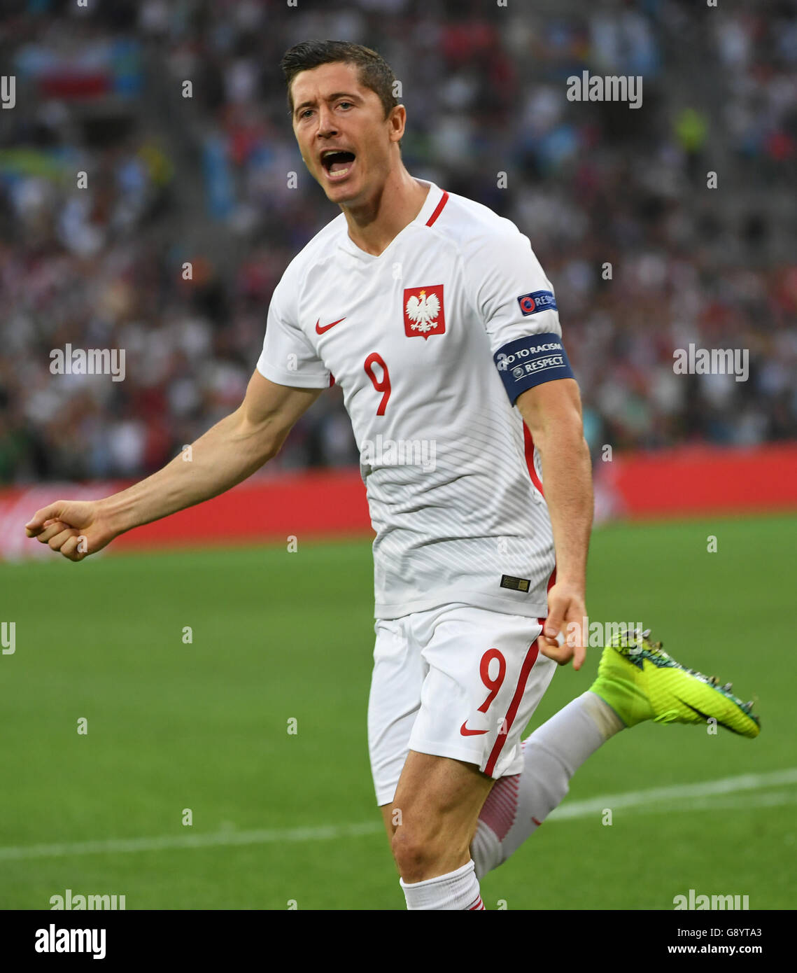 Marseille, France. 30th June, 2016. Robert Lewandowski of Poland ...