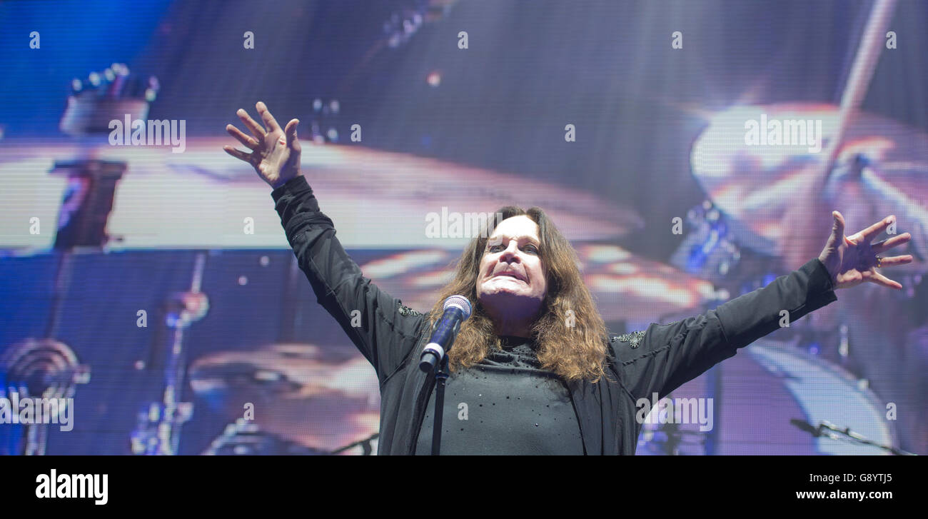 Prague, Czech Republic. 30th June, 2016. Black Sabbath singer Ozzy ...