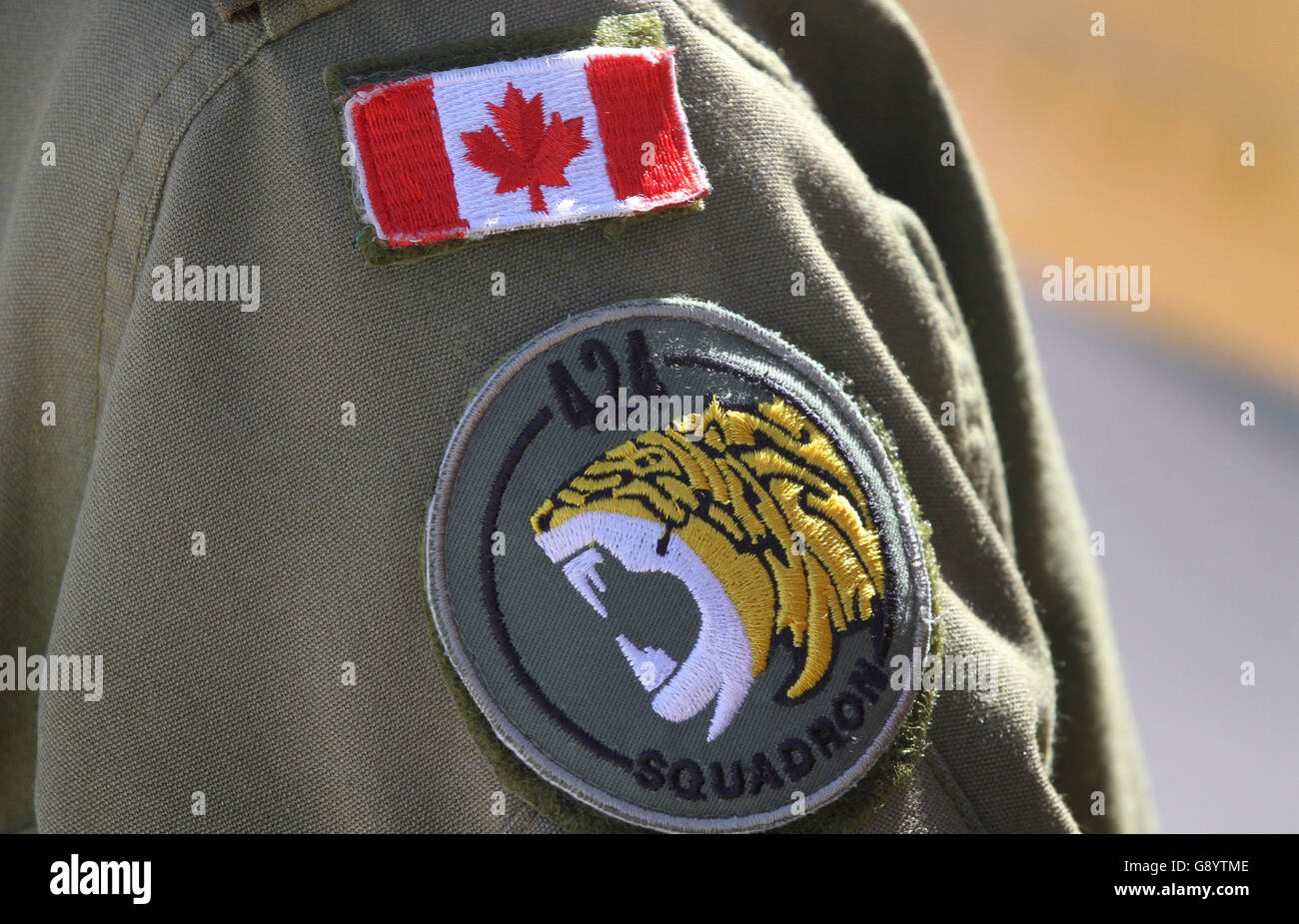 Trenton, Ontario, Canada. 16th June, 2016. A Canadian soldier from the ...