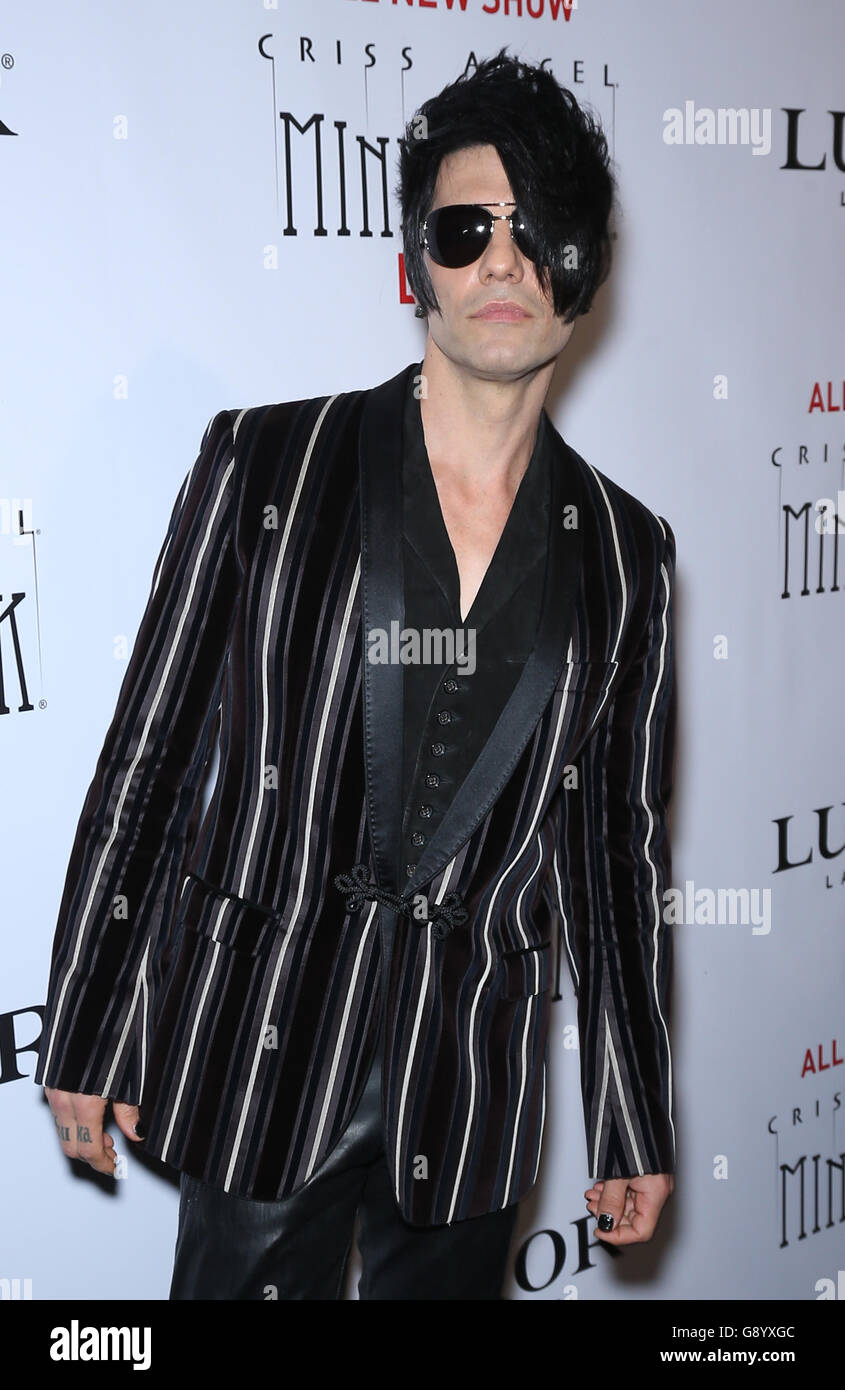 Criss angel magician hi-res stock photography and images - Alamy