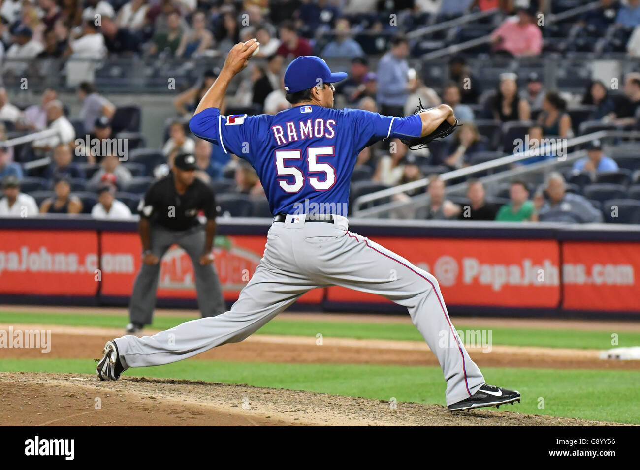 the Bronx, New York, USA. 29th June, 2016. Cesar Ramos (Rangers), JUNE ...