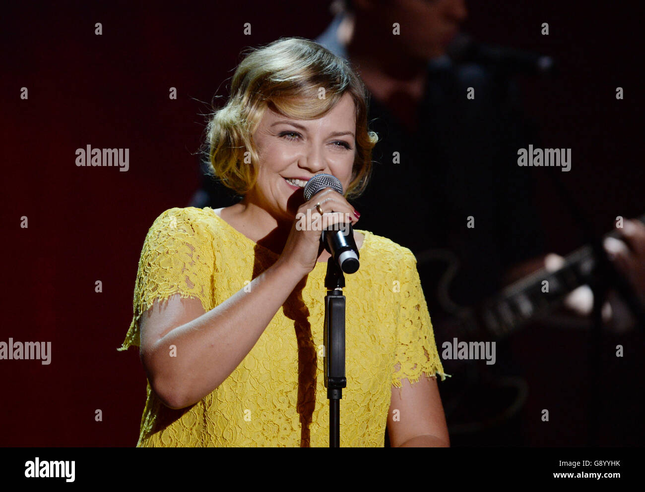 Singer Annett Louisan performs during the show 'Unsere gröten Hits ...