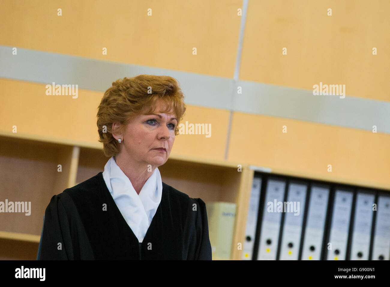Duesseldorf, Germany. 1st July, 2016. Barbara Havliza, judge of the ...