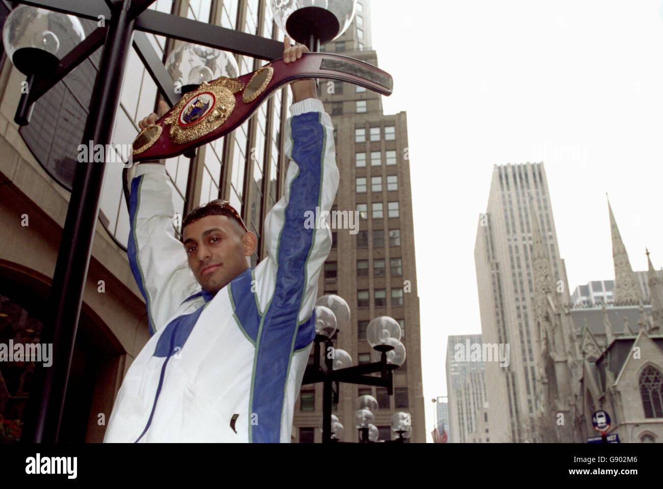 Boxing - World Featherweight Championship - Naseem Hamed in New York ...