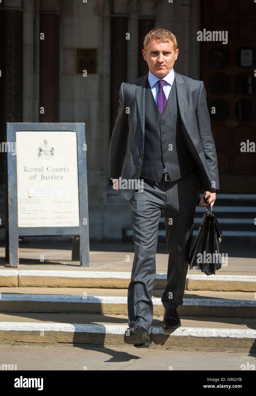 Jon Platt court case Stock Photo - Alamy