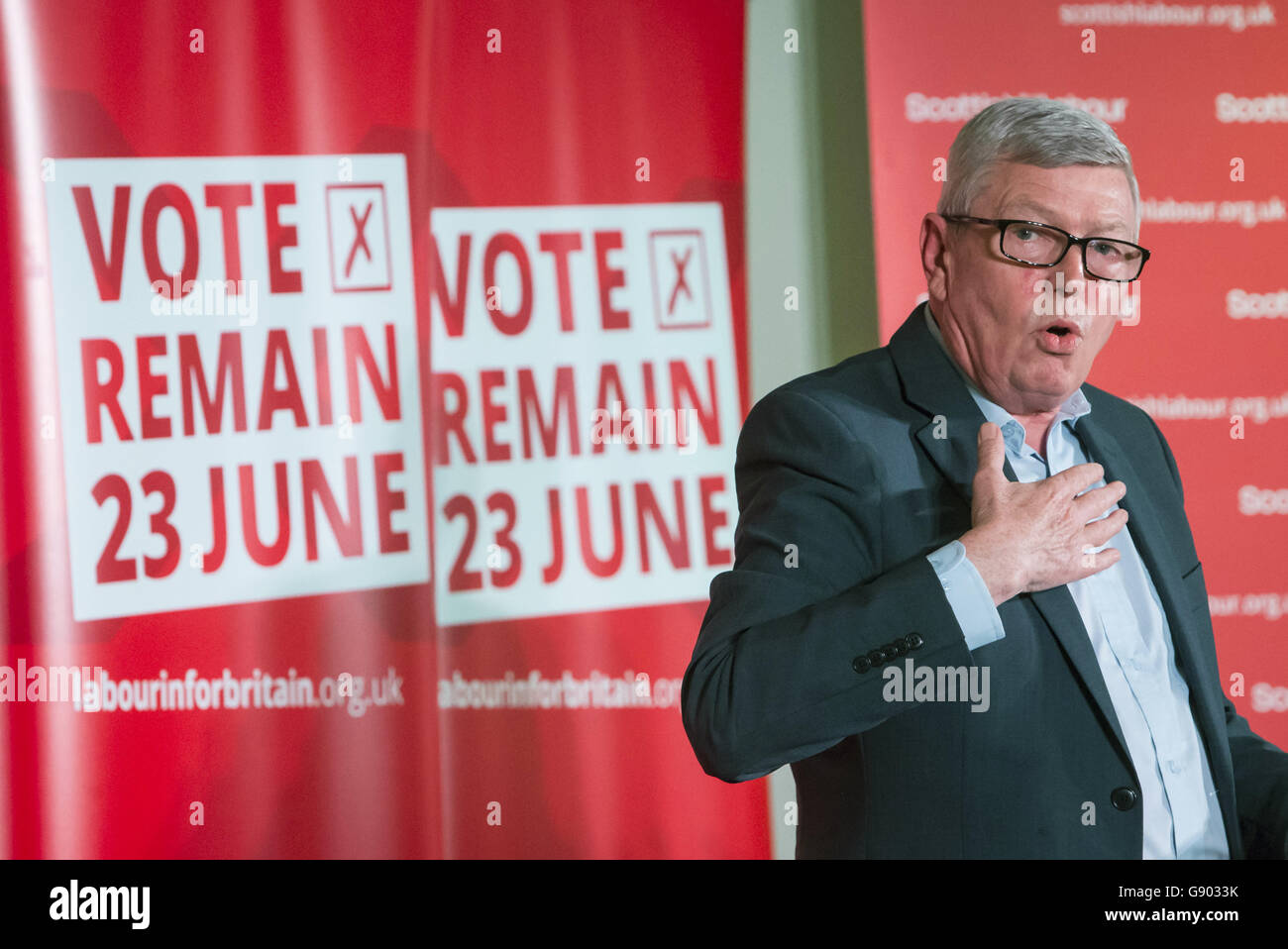 Labour In for Britain chair Alan Johnson launches the Labour In for ...