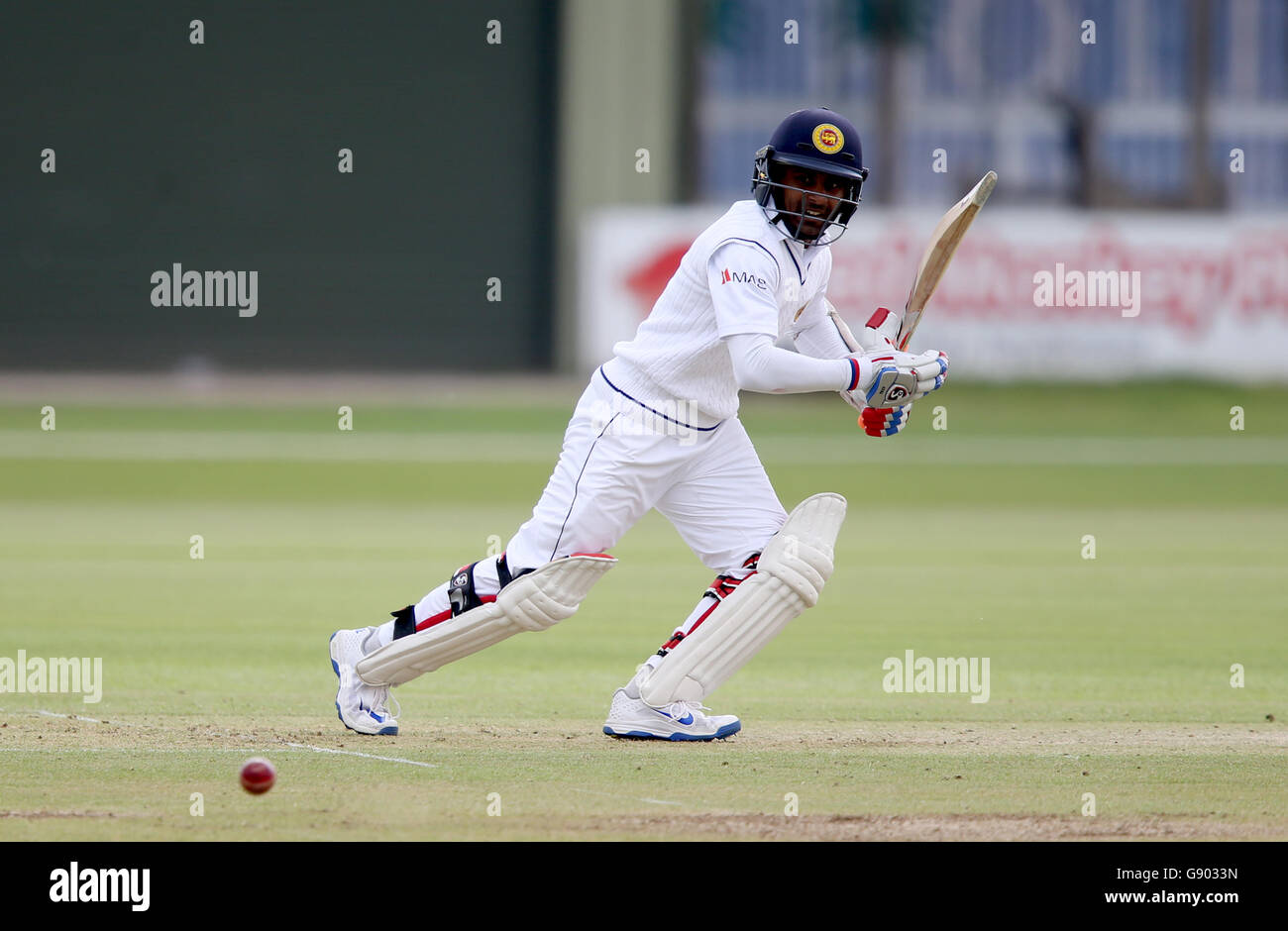 Sri Lanka's Jayan Kaushal Silva bats during day one of the ...