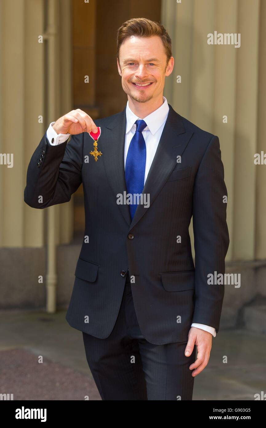 Choreographer Christopher Wheeldon after he received an OBE from the ...