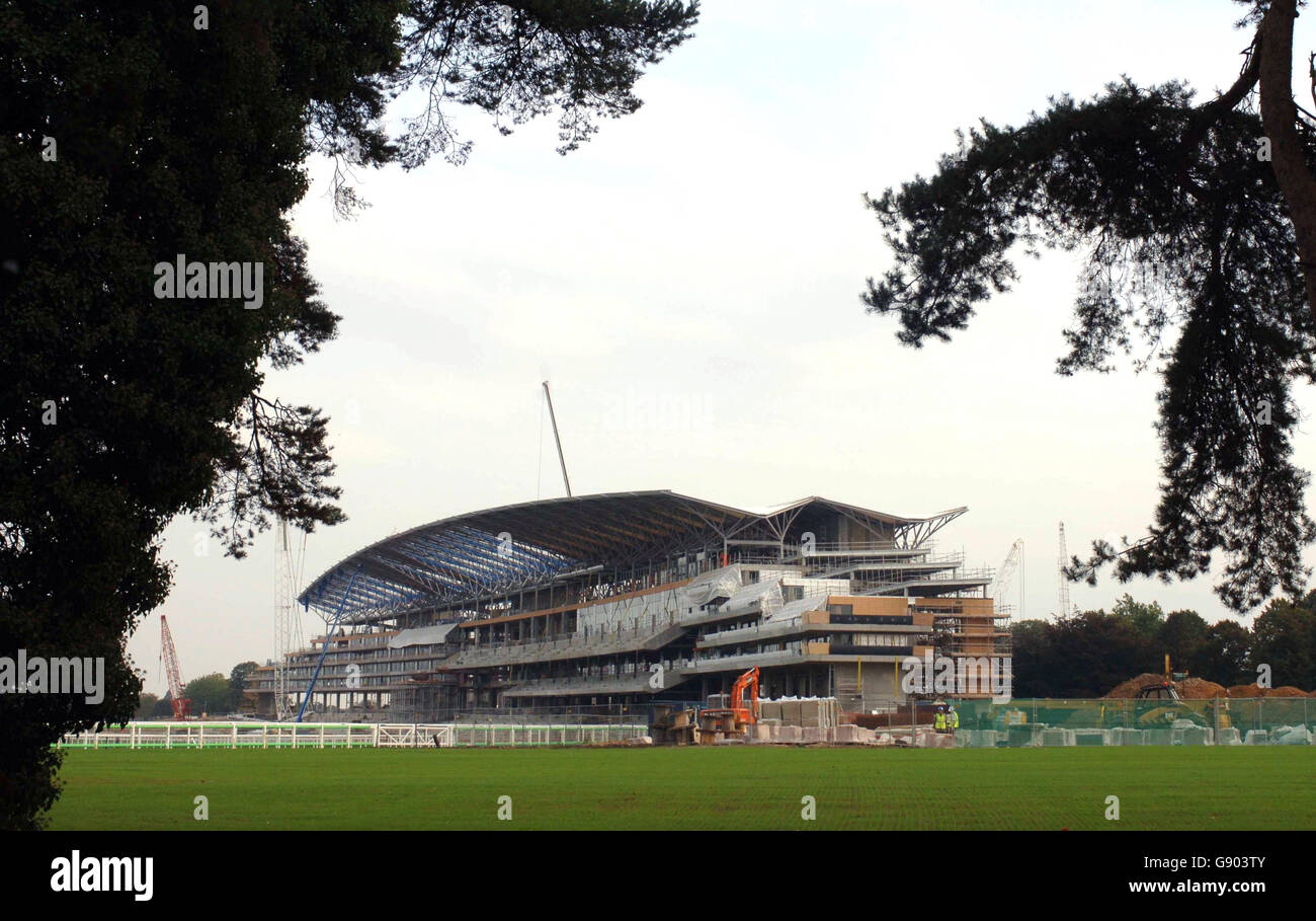 Ascot grandstand redevelopment hi-res stock photography and images - Alamy