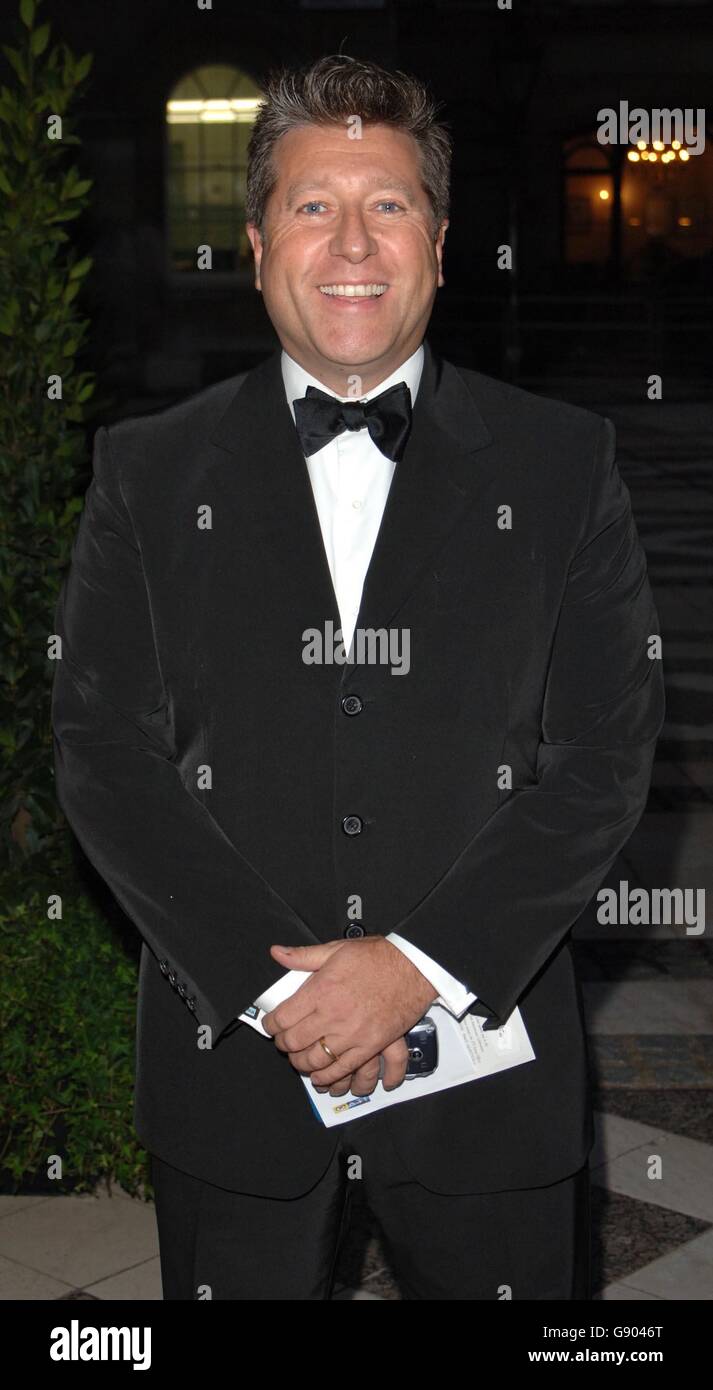 Neil Fox arrives at ITV's 50th Anniversary Dinner, a prestige champagne ...