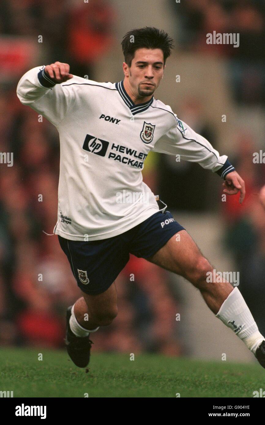 Carling premiership soccer tottenham hotspur v manchester united hi-res ...