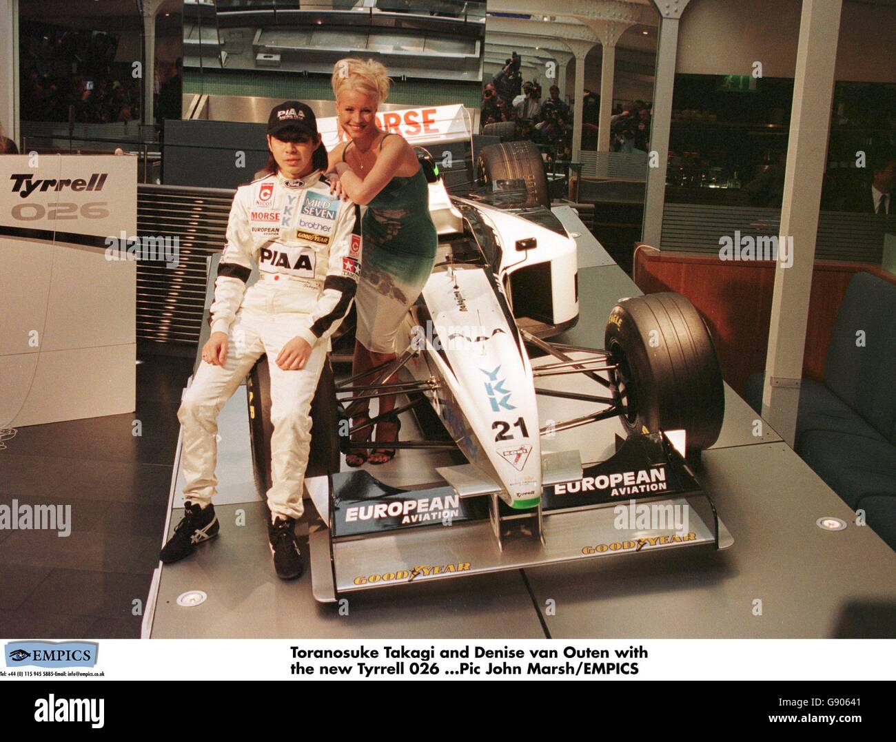 Tyrrell ford f1 car hi-res stock photography and images - Alamy