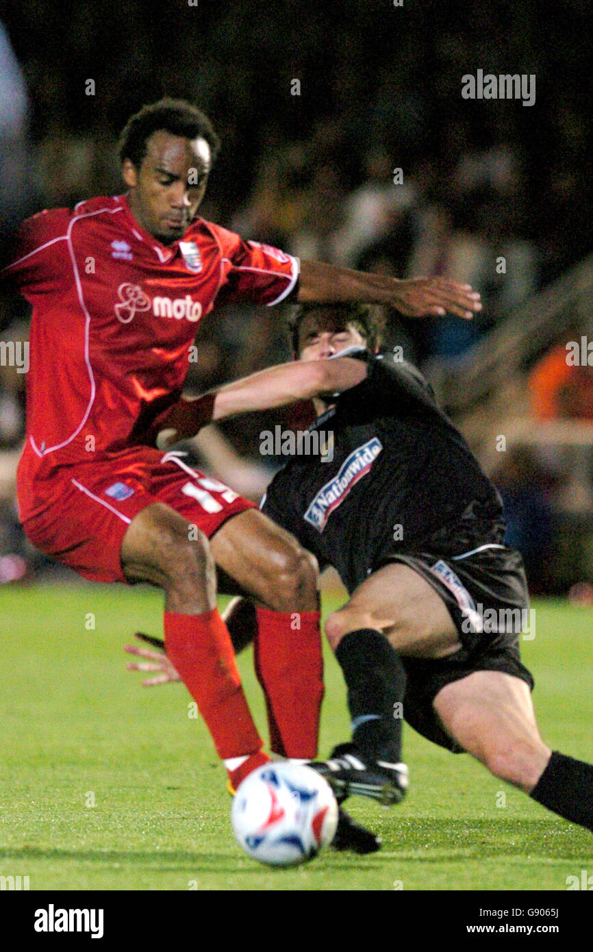 Soccer - Coca-Cola Football League Two - Rushden & Diamonds v ...