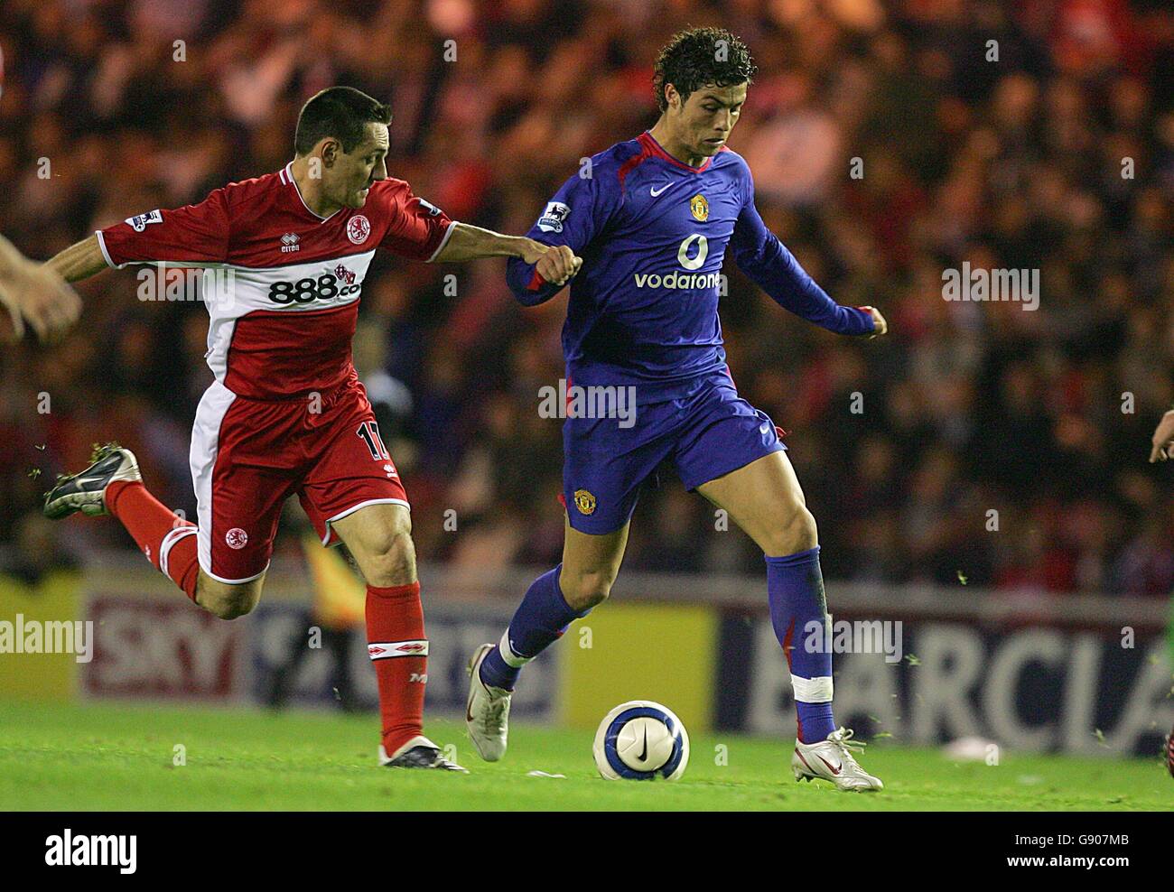 Soccer - FA Barclays Premiership - Middlesbrough v Manchester United ...